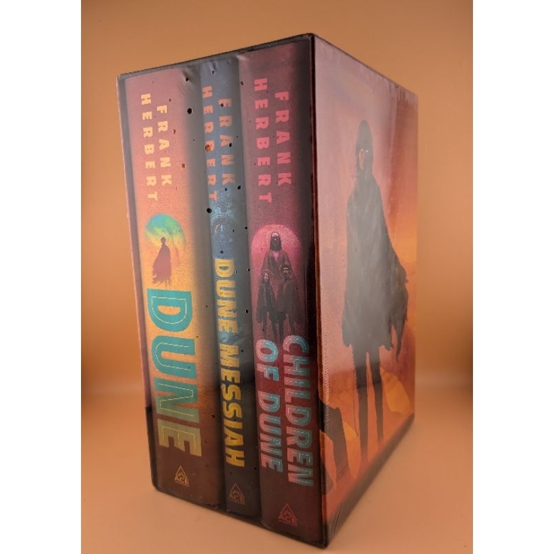 Frank Herbert's Dune Saga 3-Book Deluxe Hardcover Boxed Set | Shopee Philippines