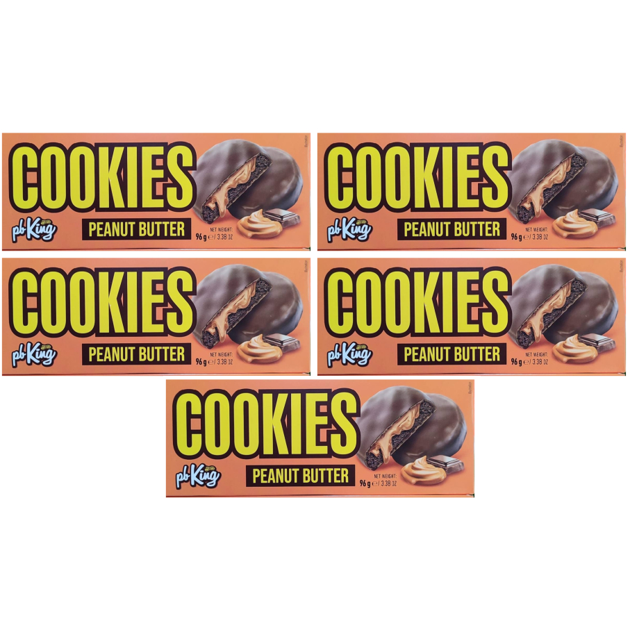 PB King Peanut Butter Cookies {5 x 96g} | Shopee Philippines