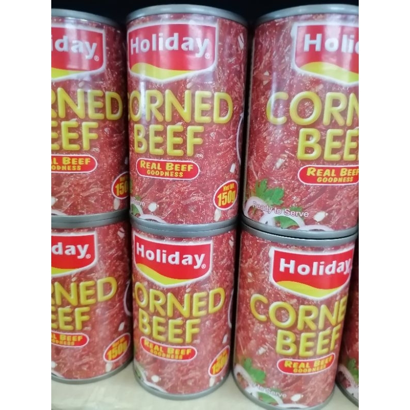 Holiday corned beef 150g | Shopee Philippines