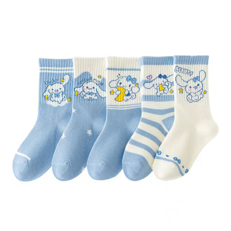 kids 5 pairs Cartoon Characters Socks 3-8 yrs old | Shopee Philippines