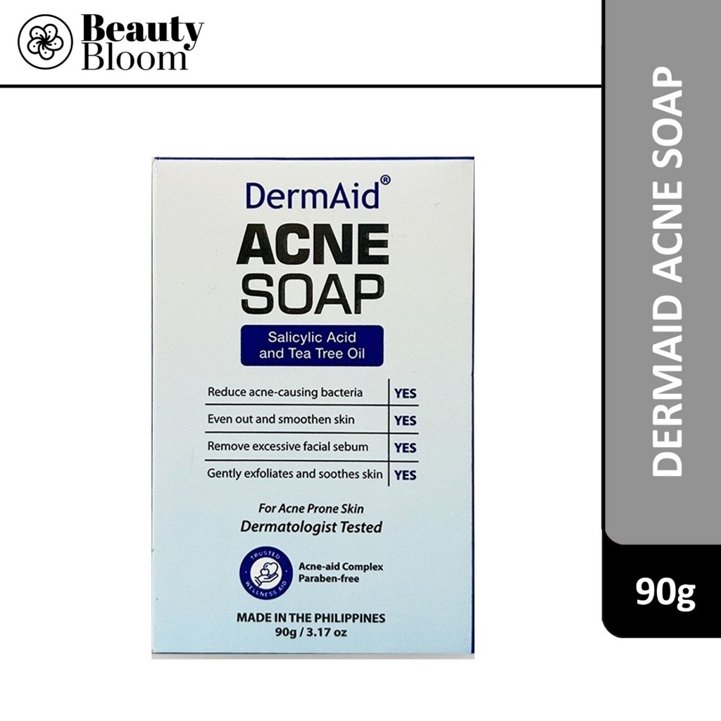 Dermaid Acne Soap 90g | Shopee Philippines