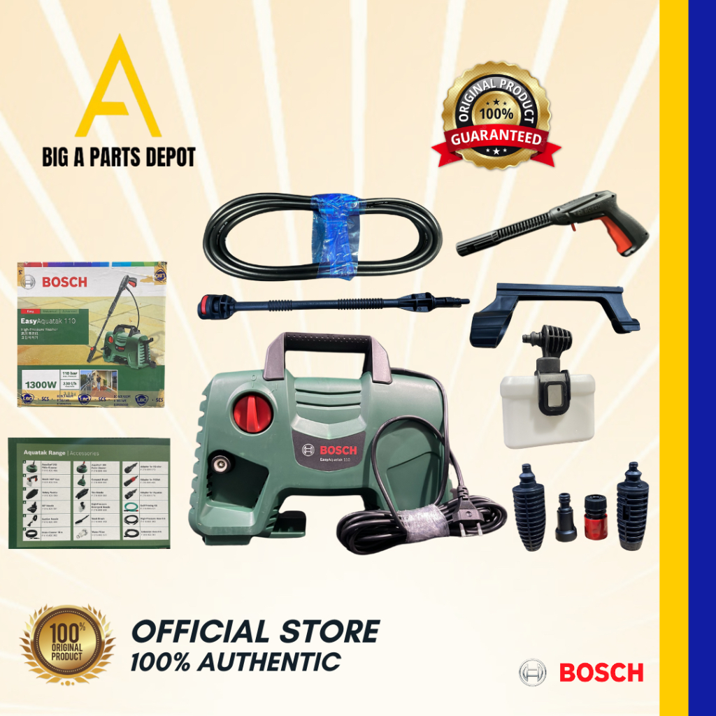 Bosch Original Pressure Washer Easy Aquatak 110 High Pressure Washer ...