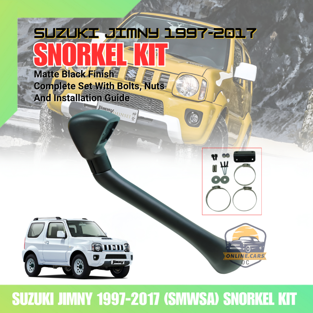 OC SNORKEL INTAKE KIT FOR SUZUKI JIMNY SJMWSA 1997-2017 (9405) | Shopee ...