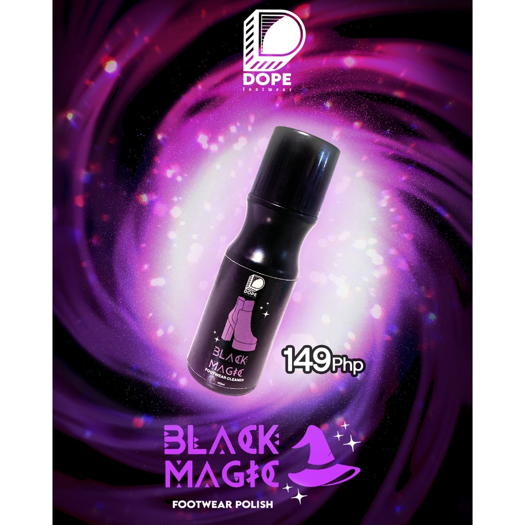 DOPE "Black Magic" Boots Footwear Shoes Cleaner Polish | Shopee Philippines