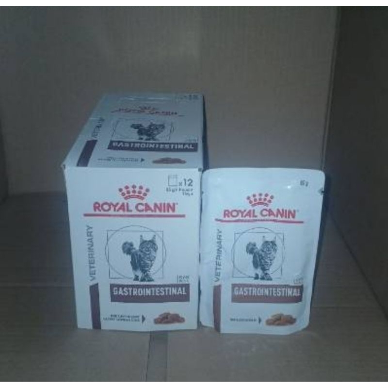 ROYAL CANIN GASTROINTESTINAL CAT POUCH 85GRAMS(12 PIECES IN A BOX ...