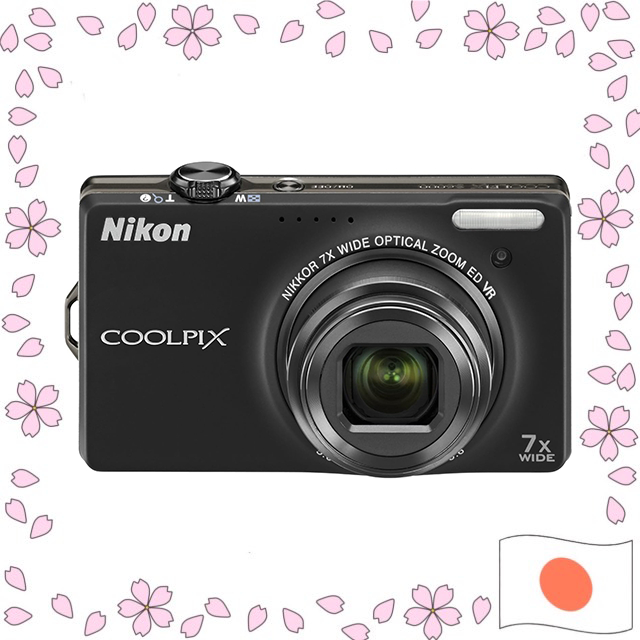 Nikon Digital Camera COOLPIX S6000 Noble Black S6000BK USED CAMERA ...