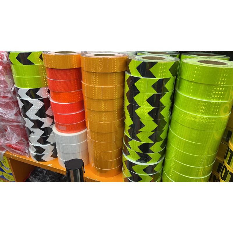 5cmX50m Reflectorize Tape Warning tape Reflectorized Sticker Car ...