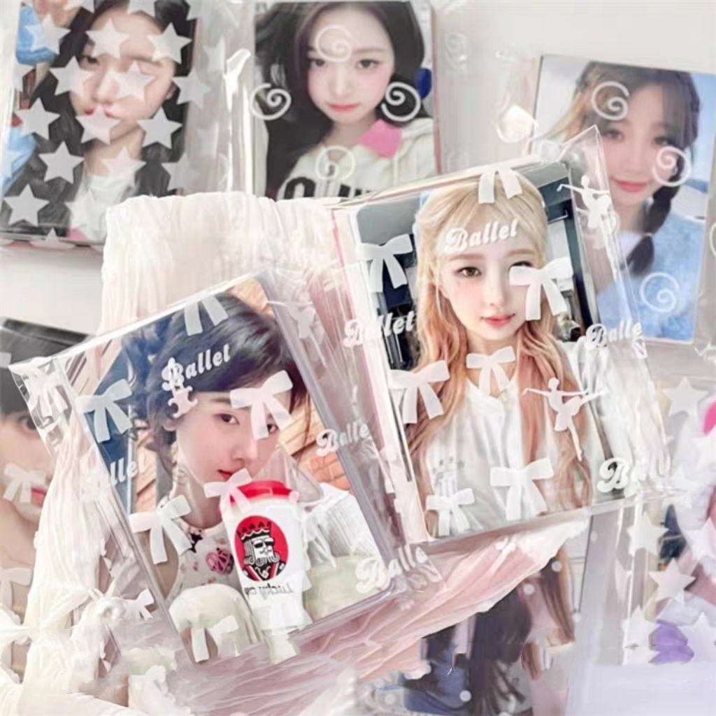 50pcs celebrity card selfie photo self sealing bag packaging bag ...
