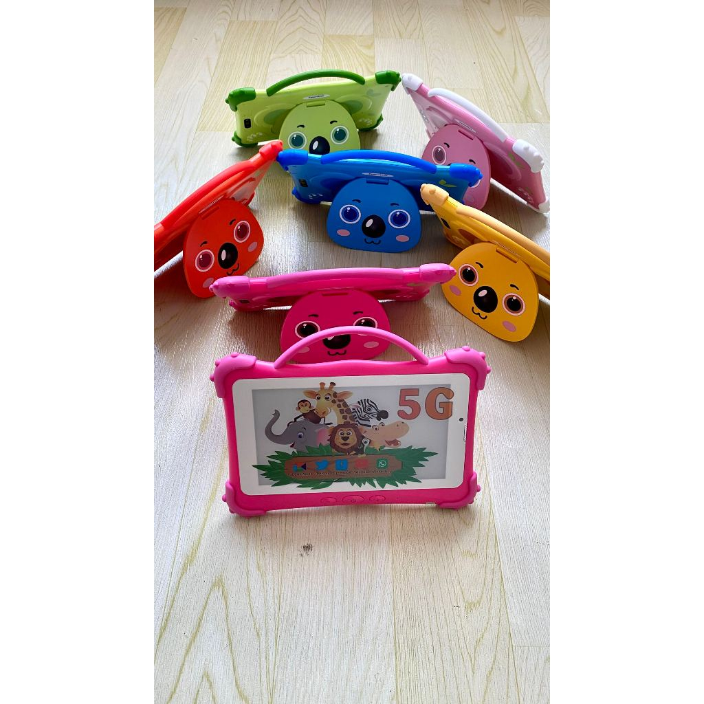 7inches Tablet For kids Dual sim 3000 mAh Battery Builtin Case gaming ...