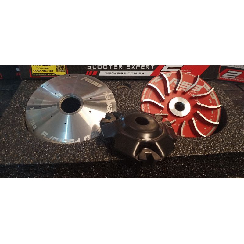 RS8 PULLEY SET New HONDA CLICK 150 | Shopee Philippines