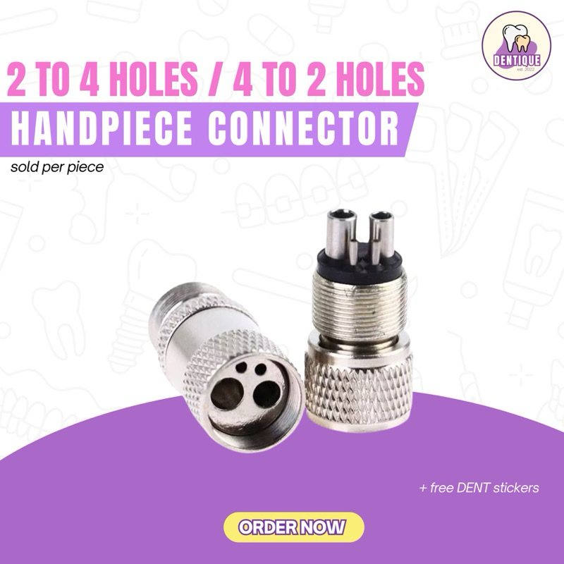 2 TO 4 HOLES / 4 TO 2 HOLES HANDPIECE CONNECTOR | Shopee Philippines