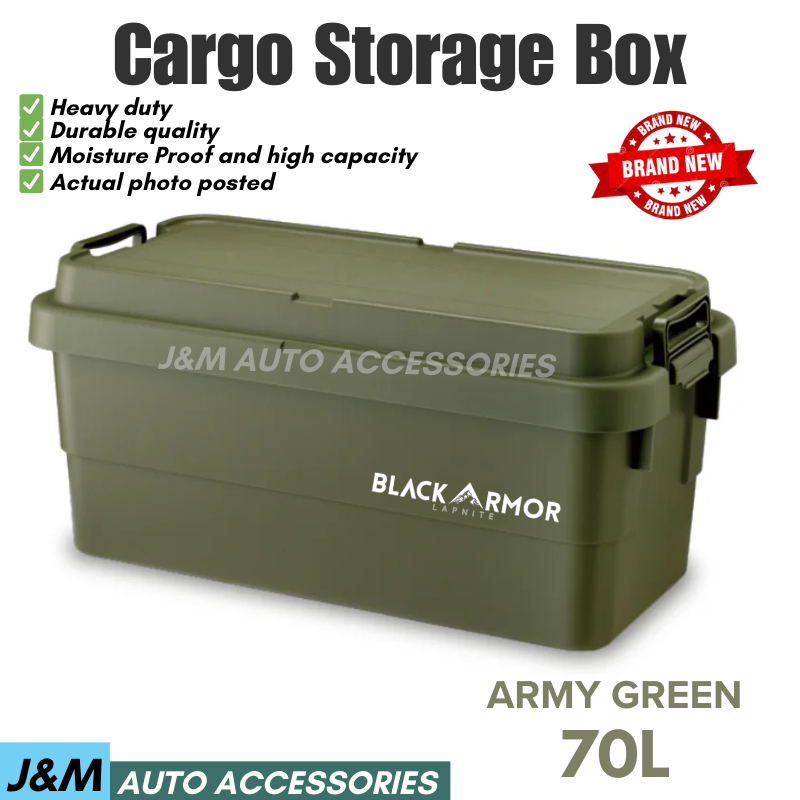 70L Cargo Storage Box /Camping Box / Tool Box etc. v2.0 | Shopee ...