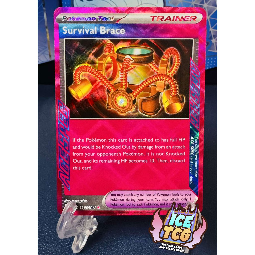 Survival Brace - 164/167 - Ace Rare (TWM) | Shopee Philippines
