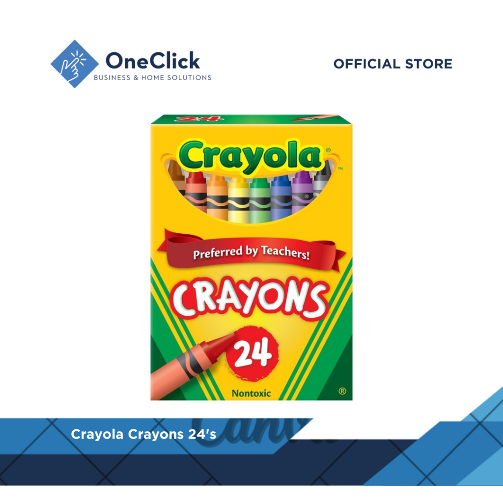 Crayola Crayons - Original (24's/16's/8's) | Shopee Philippines