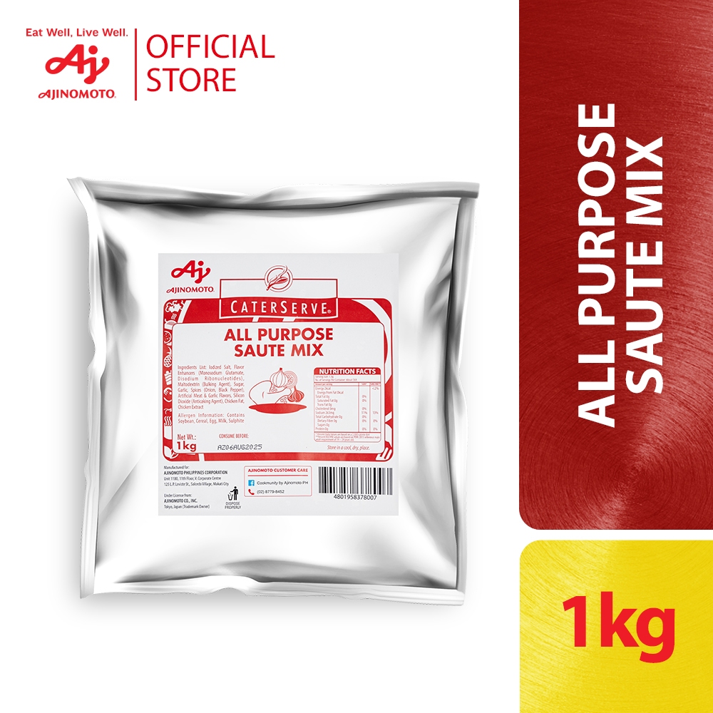 AJINOMOTO CaterServe All Purpose Saute Powder Mix 1kg (Onion,Garlic ...