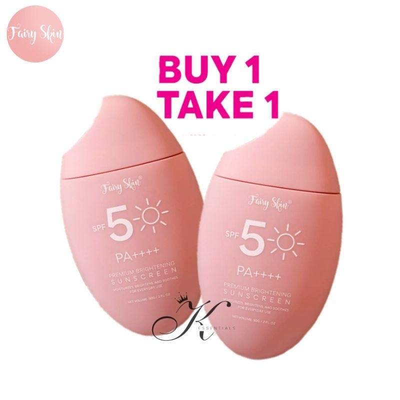 FAIRY SKIN SUNSCREEN SPF50 (BUY 1 TAKE 1) / FACIAL FOAM 100ml (BUY 1 ...