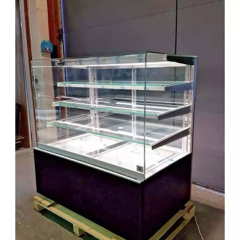 Brand New Cube 1.4M Cake Pastry Display Fridge, Square Chiller | Shopee ...