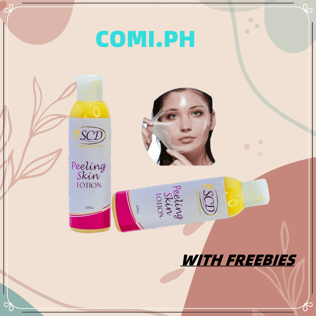 COMI ORIGINAL SCD PEELING LOTION 100 ML WITH FREEBIES | Shopee Philippines