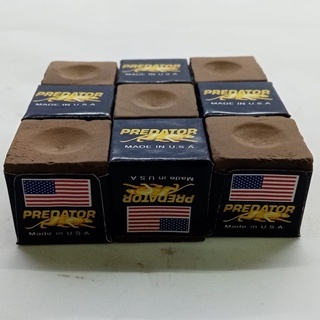PREDATOR CHALK (BROWN) BILLIARD CUE CHALK/TISA NG TAKO NG BILYARAN ...