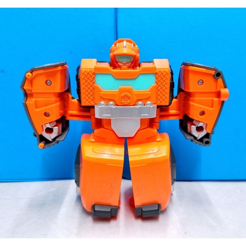 Transformers Rescue Bots Academy: Wedge The Construction Bot 4.5-Inch ...