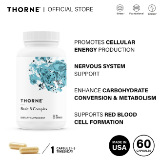 Thorne Basic B Complex 60 Capsule | Shopee Philippines