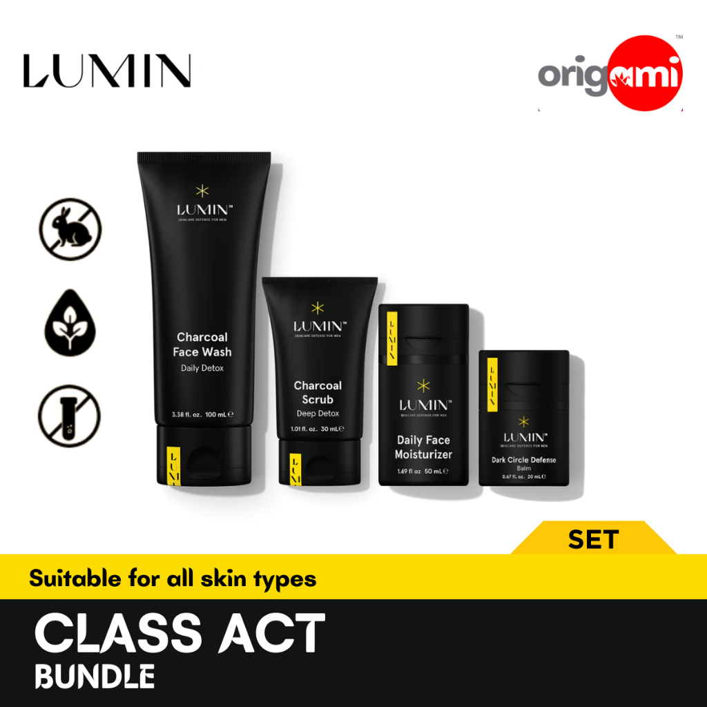 Lumin Skin Class Act Bundle – Korean Men’s Complete Skincare | Shopee ...