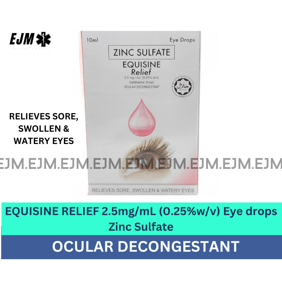 EQUISINE Eye drops - Relief/ Regular / Moist - 10mL | Shopee Philippines