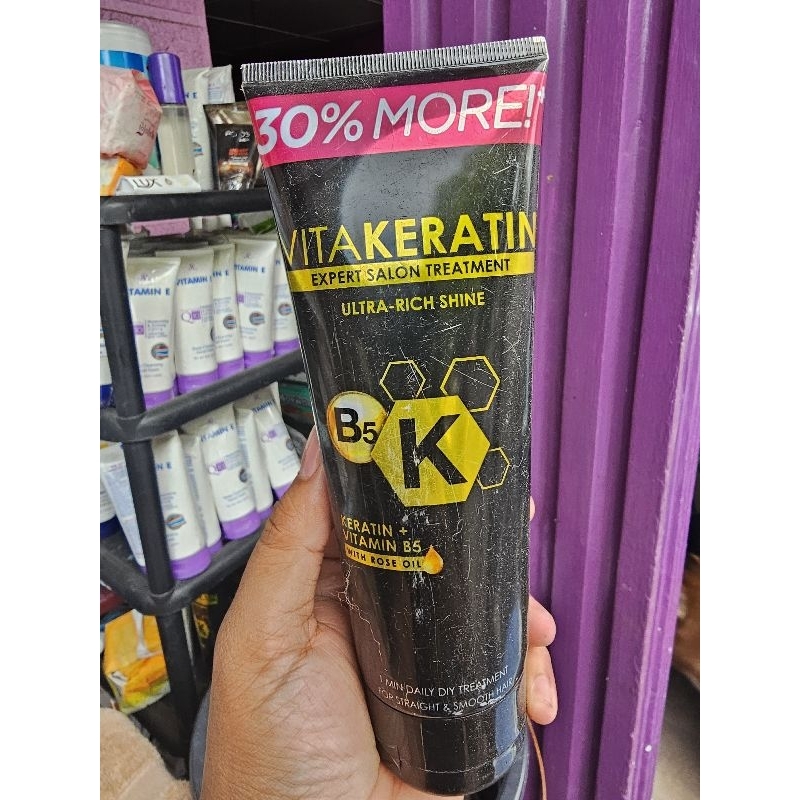 VITA KERATIN CONDITIONER SCRATCH LABEL | Shopee Philippines