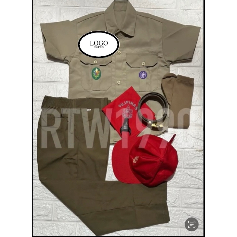 terno pants type A set uniform complete accessories 7in1 | Shopee ...