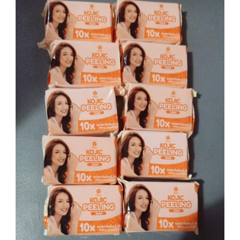 3 For 100 | Rosmar Kagayaku Kojic Gluta Hydra Peeling Soap | Shopee ...