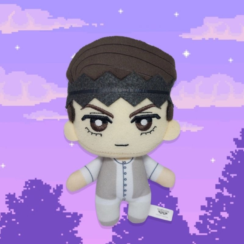 JoJo's Bizarre Rohan Kishibe Rohan au Louvre Tomonui Charm Plush ...