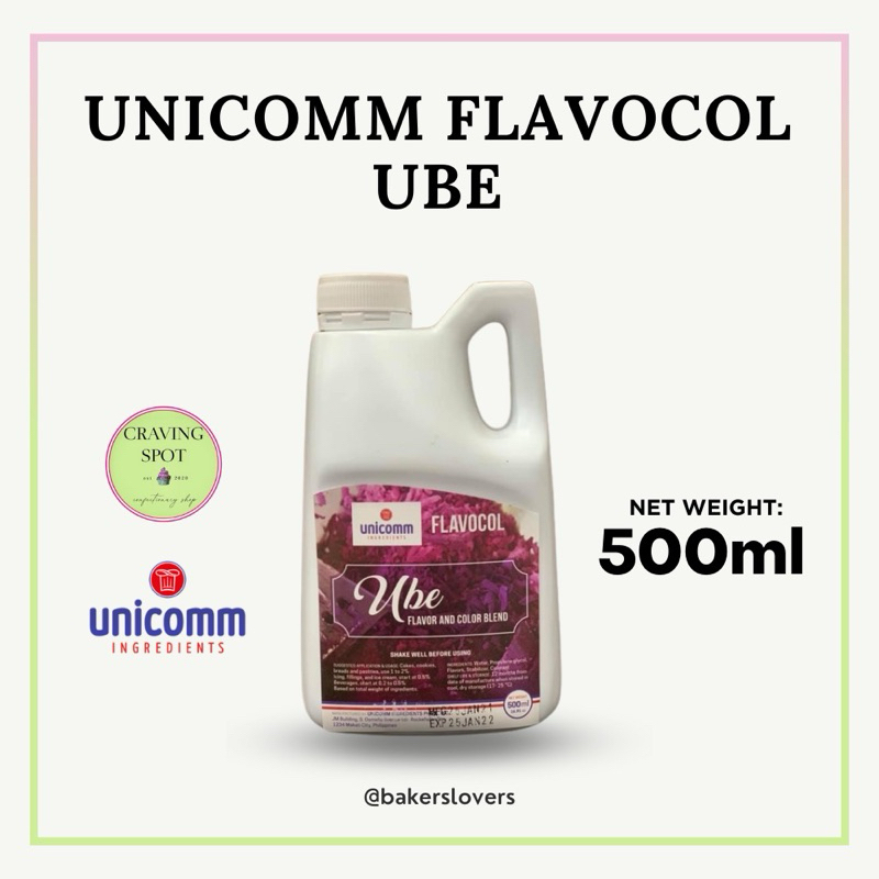 FLAVOCOL UBE 500G UNIBAKE | Shopee Philippines