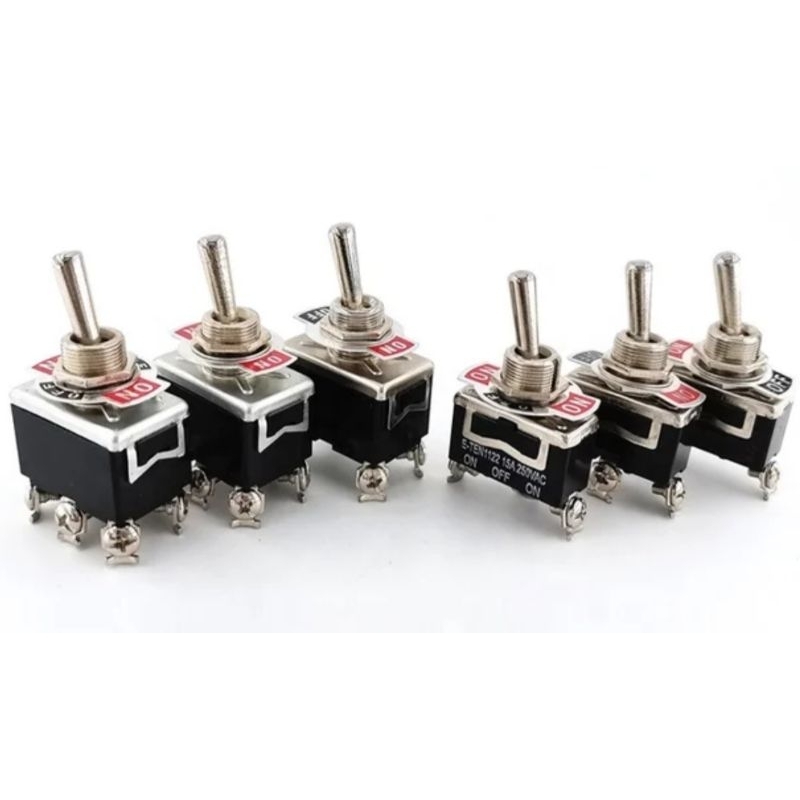 Toggle Switch ON-ON With Center OFF 6 Pins Heavy Duty ( 6 TERMINALS ...