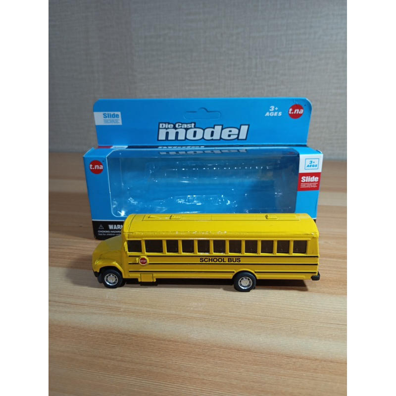 Alloy Pull Back School Bus Model Collection Vehicle Children Car Toy ...