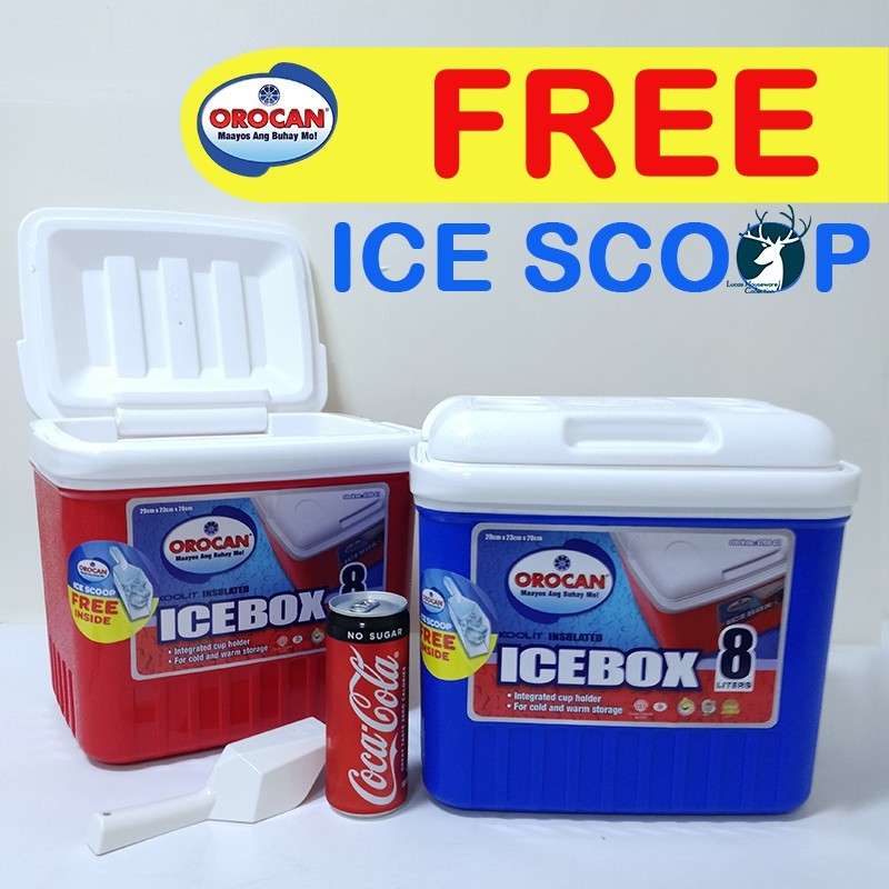 OROCAN BRAND COOLER BOX / ICE BOX CHEST INSULATED COOLER BOX 8-LITERS ...
