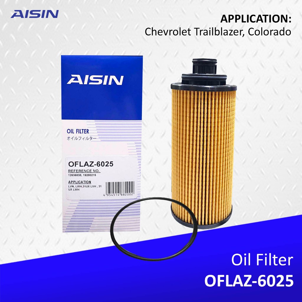 AISIN Oil Filter for Chevrolet Trailblazer, Colorado ( OFLAZ-6025 ...