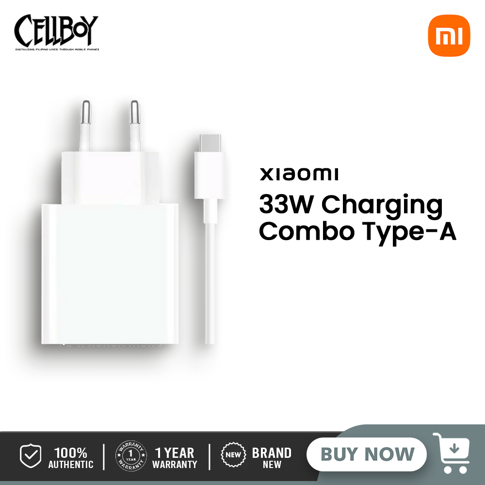 Xiaomi 33W Charging Combo (Type-A) | Shopee Philippines