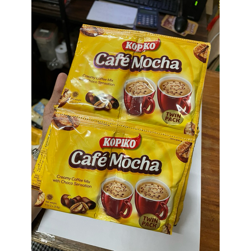 KOPIKO CAFE MOCHA TWIN 51Gx10Pack | Shopee Philippines