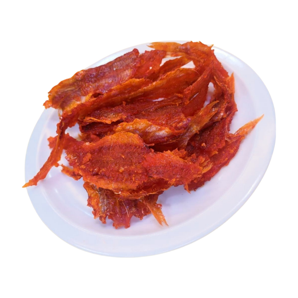 Dried Fish Red Tocino sweet Crispy bite size Tuyo Vacuum Sealed Cebu ...