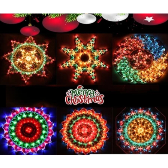 U-GOODS Christmas Support Led Parol Light Lantern Seasonal Outdoor ...