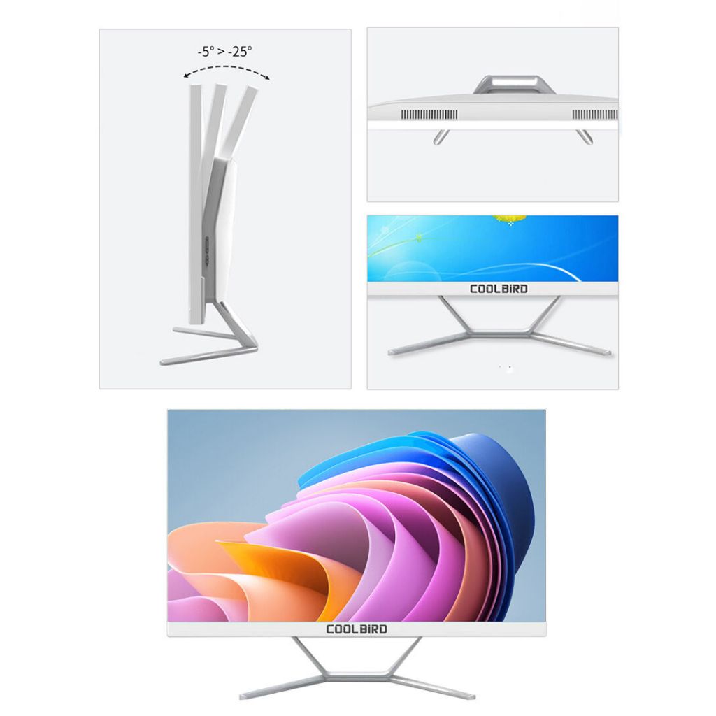 (Brand new)All in One Desktop PC Computer Set 24 inch PC Full Set Intel ...