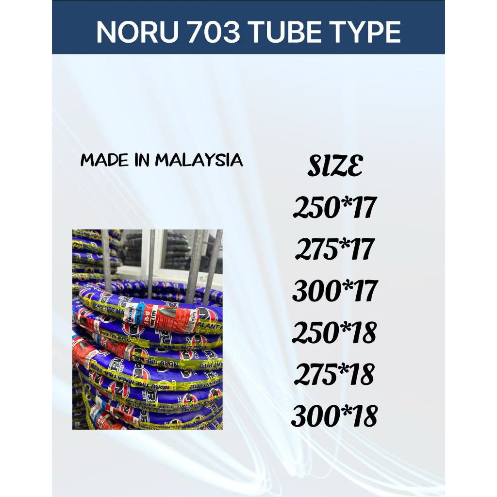 NORU TUBE TYPE 703 GULONG | Shopee Philippines