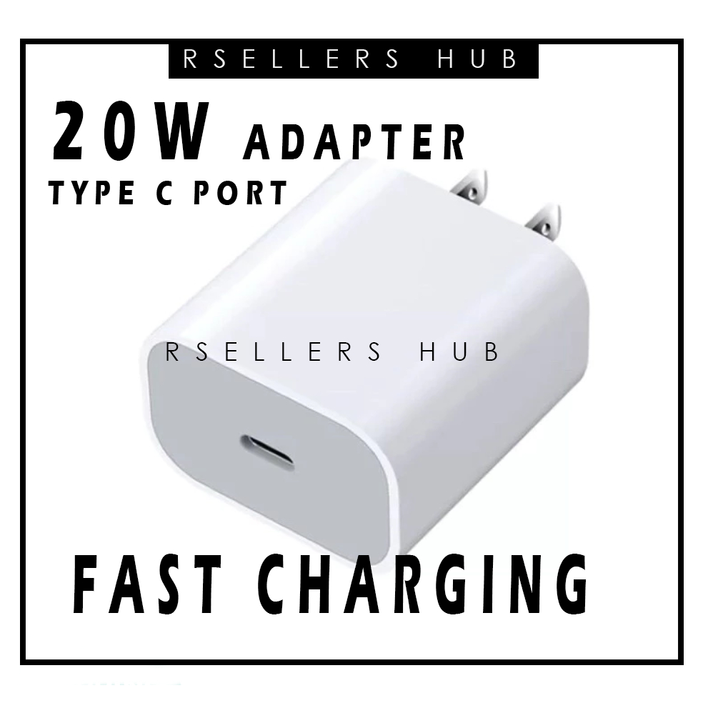 20W Fast Charging Adapter Type C, Usb C Travel Adaptor, Sealed with Box ...