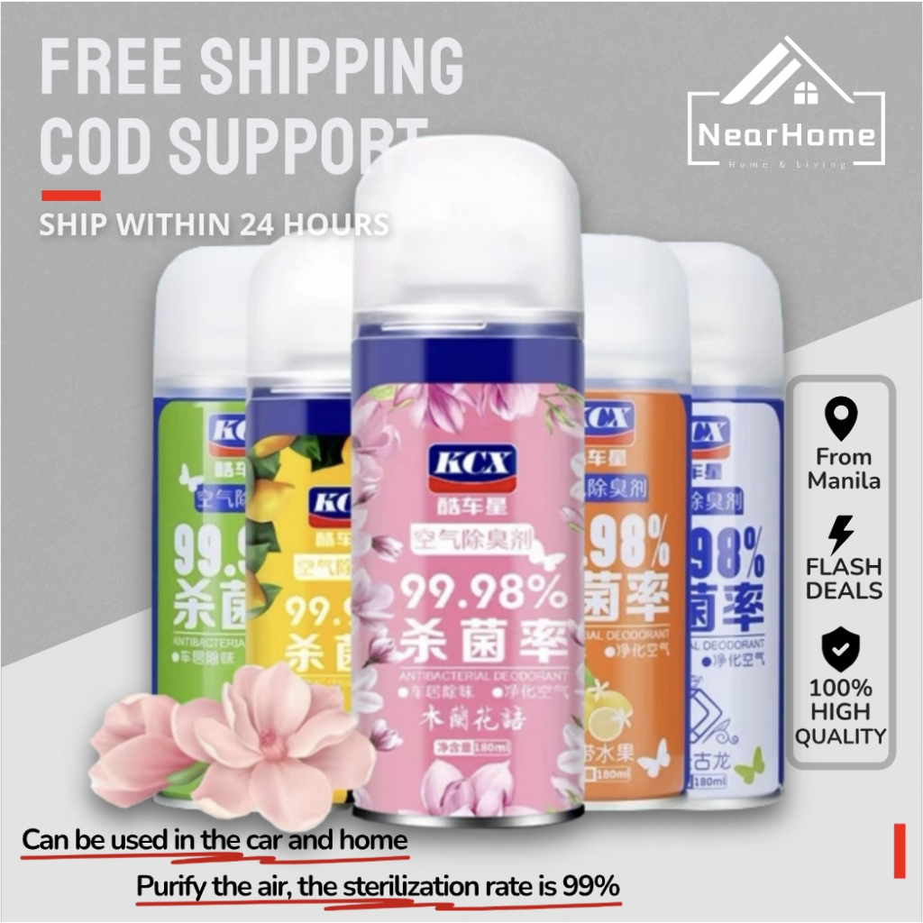Car air freshener Car deodorizer Spray Sterilization Anti odor Long ...