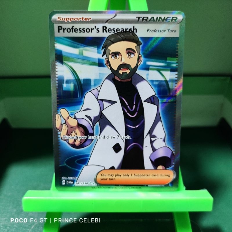 Pokemon TCG - Professor's Research Full Art (Prof Turo) | Shopee ...