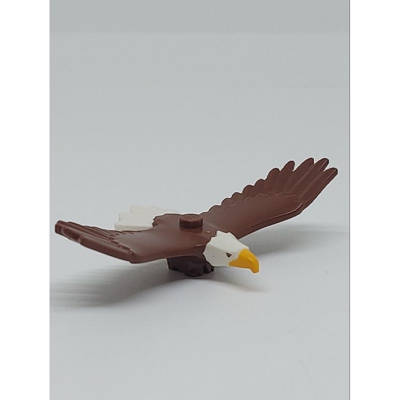 LEGO Animal, Air - Eagle with Yellow Beak, White Head and Tail Feathers ...