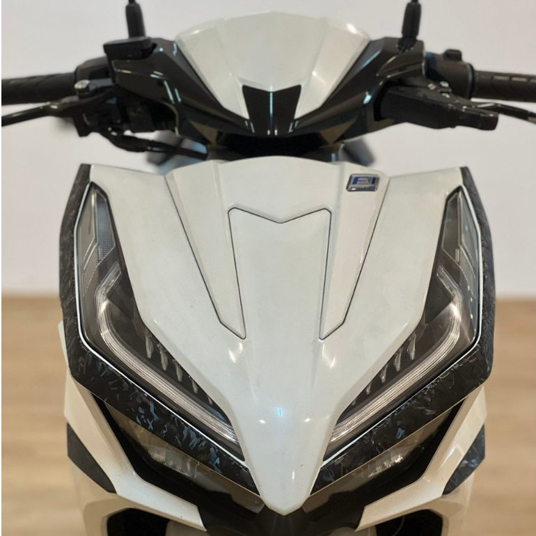 HONDA CLICK V3 FRONT SIDE CARBON FIBER DECALS (FORGED, 3D, 9D) | Shopee ...