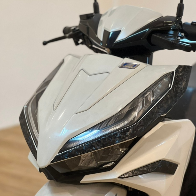 HONDA CLICK V3 FRONT SIDE CARBON FIBER DECALS (FORGED, 3D, 9D) | Shopee ...