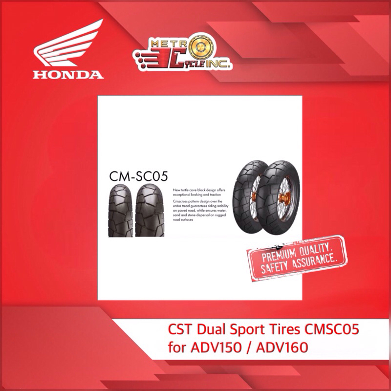 CST CMSC05 Dual Sport | Standard Tire Size for ADV150 & ADV160 [SOLD PER PIECE] | Shopee Philippines