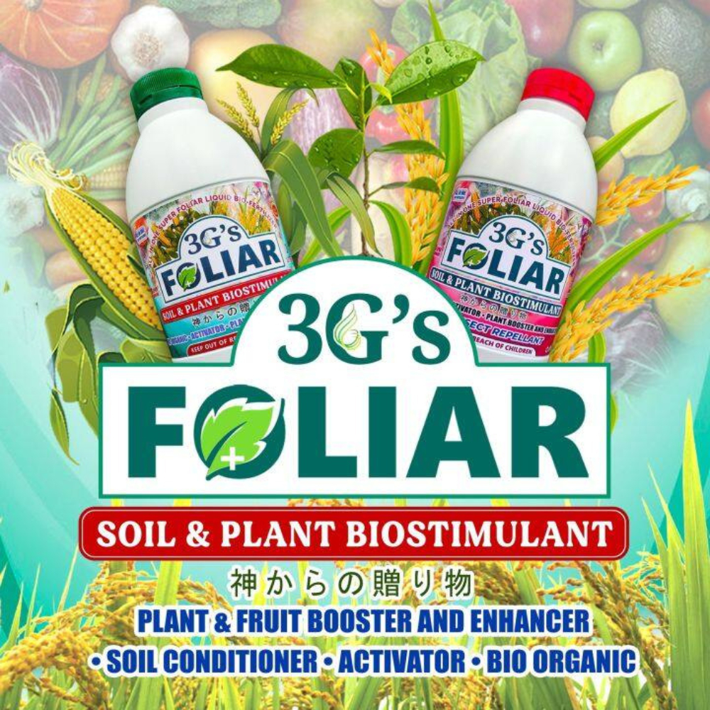 [ICE] 3Gs Foliar Fertilizer & Soil Biostimulant Plant Growth Booster ...